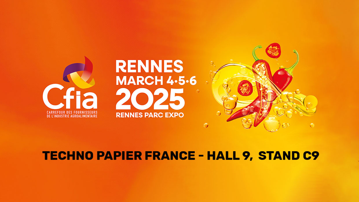 Technopapier among the exhibitors at Salon CFIA 2025 in Rennes | 诺菲卡中国